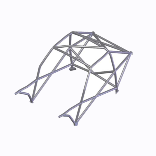 Custom Cages Ford Escort Mk1 International Multipoint T45 Roll Cage Kit