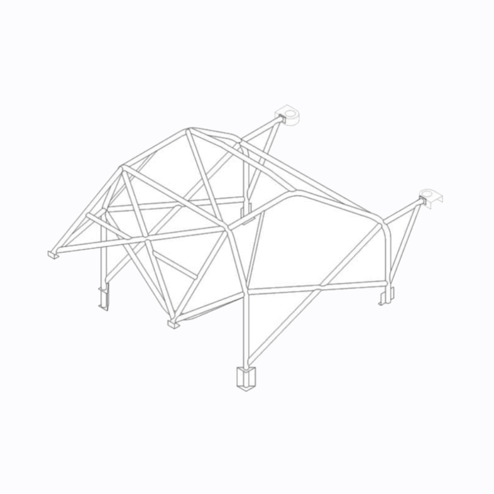Custom Cages Ford Escort MK1 (Straight Door Bars) International ...