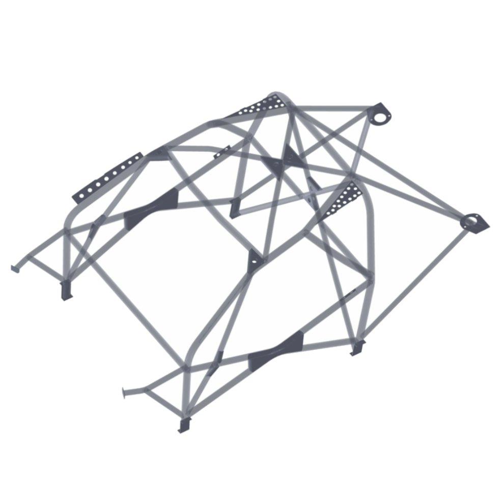 Custom Cages Mitsubishi Lancer Evo 7/8/9 International Multipoint T45 ...